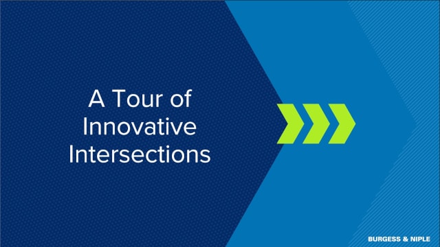 A Tour of Innovative Intersections | Burgess & Niple