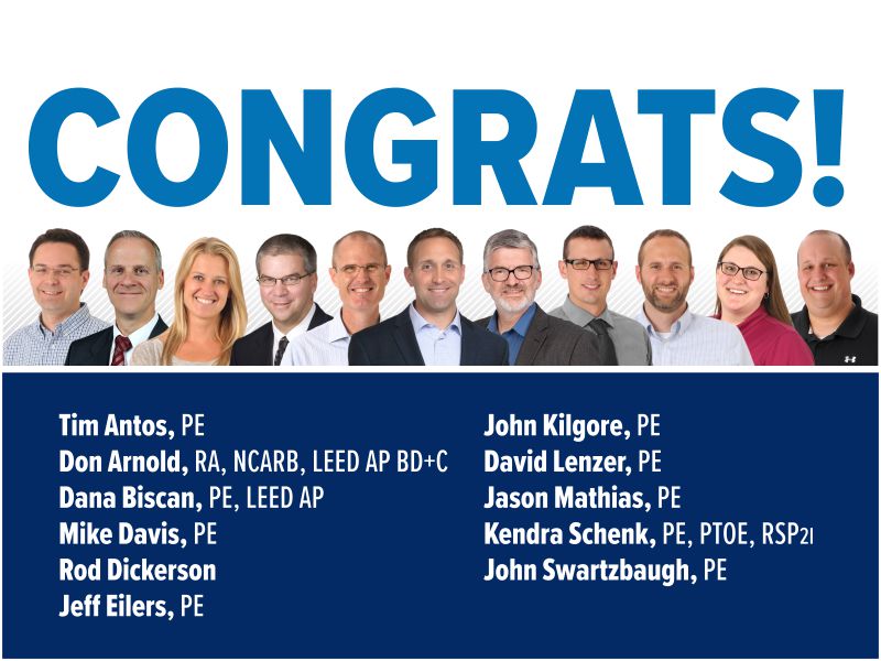 B&N Elects 11 Associate Owners | Burgess & Niple